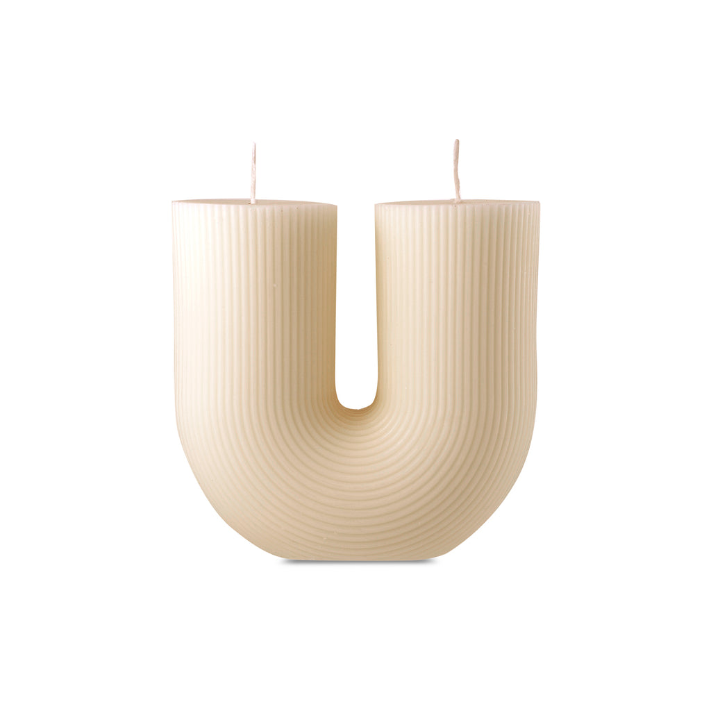 Arch Candle-Natural-Lime, Basil & Citrus – Escape to Paradise