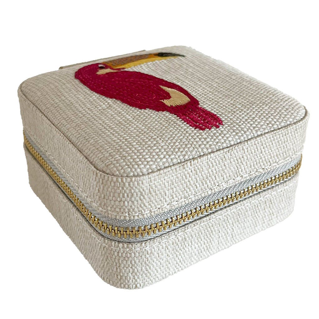 Small Jewellery Box-Natural Bird – Escape to Paradise